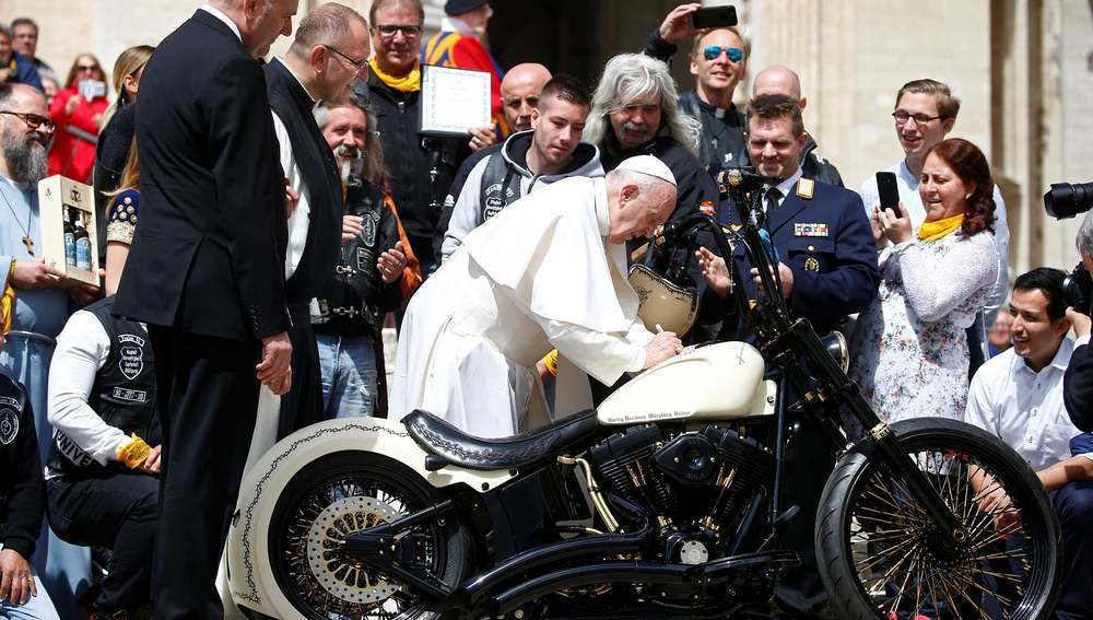 "Peace Ride": "Jesus Biker" touren für Missio zum Papst